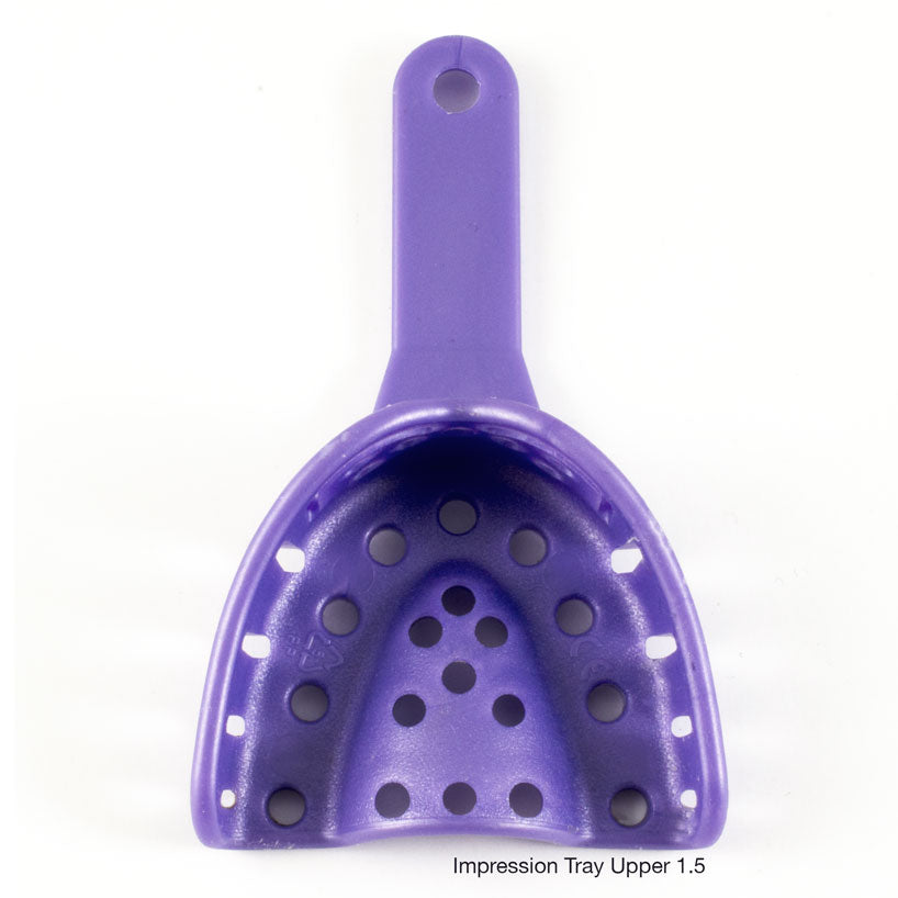 Disposable impression trays upper. Anatomic and rigid with maximum ...